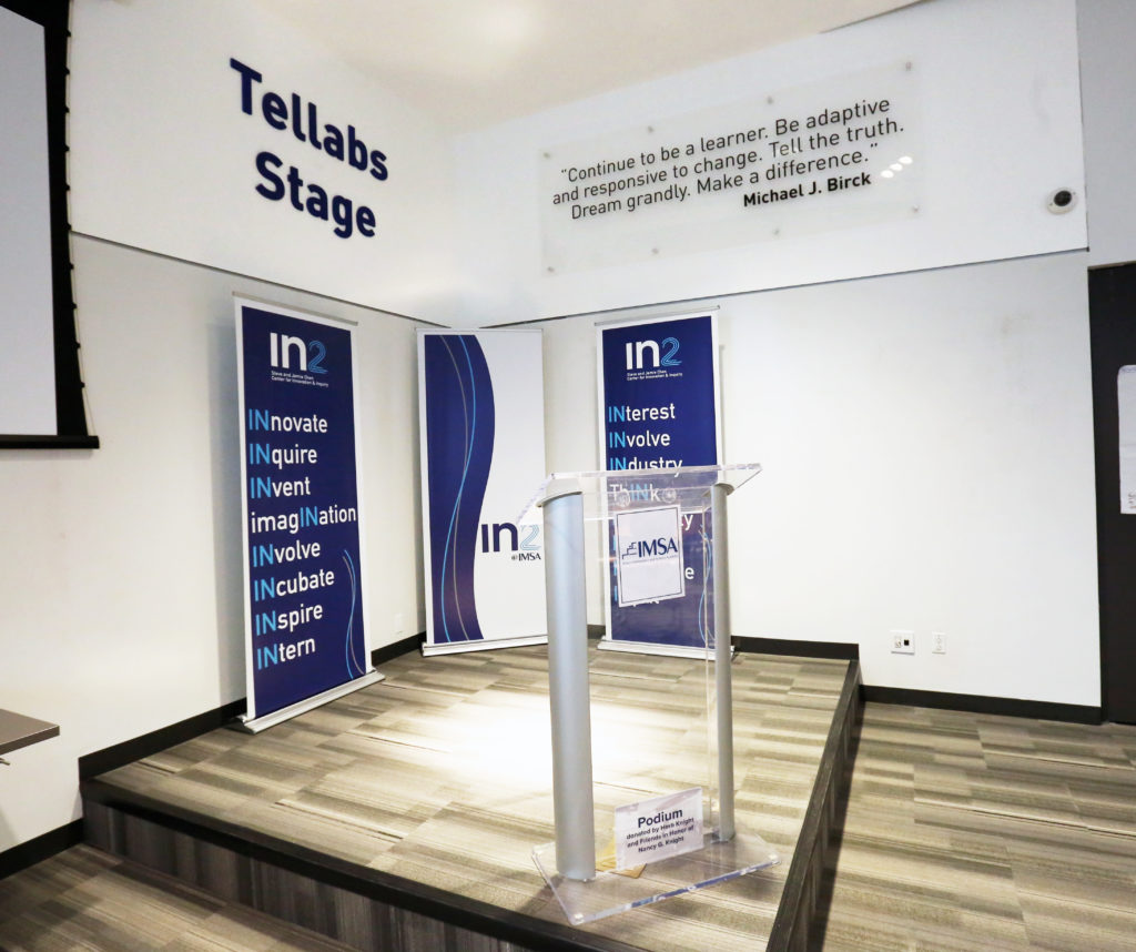 IN2 Stage | Illinois Mathematics and Science Academy